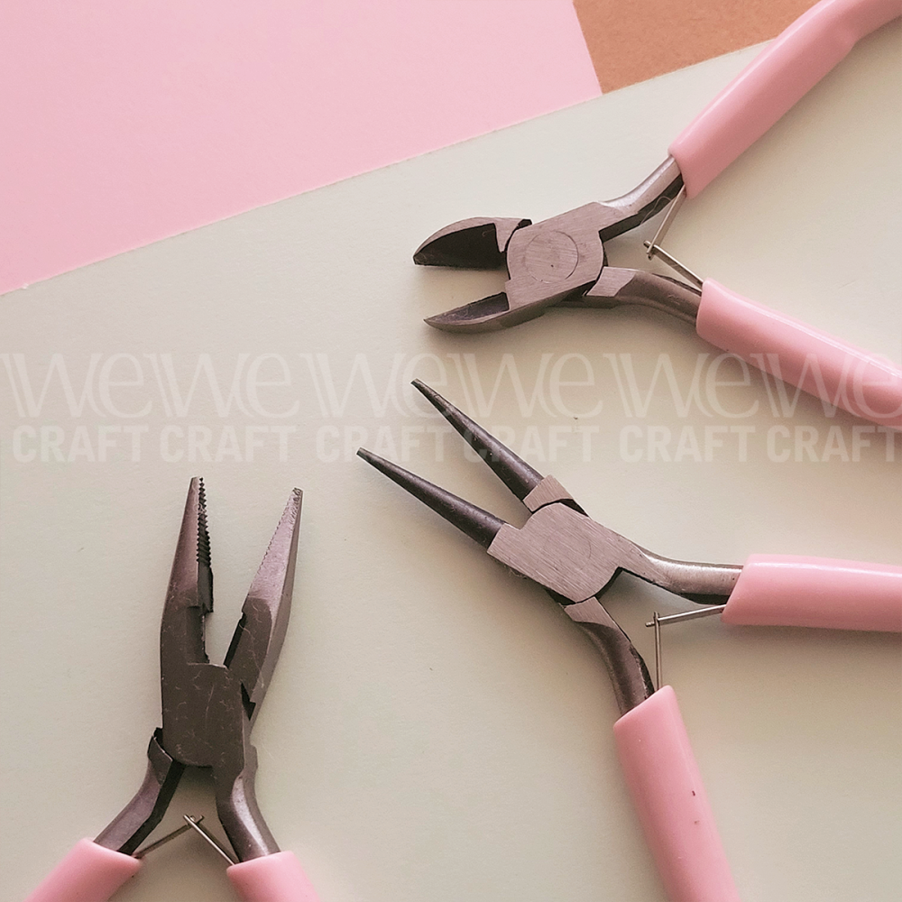 Set Alicate y 2 pinzas para Bijouterie y Artesanias