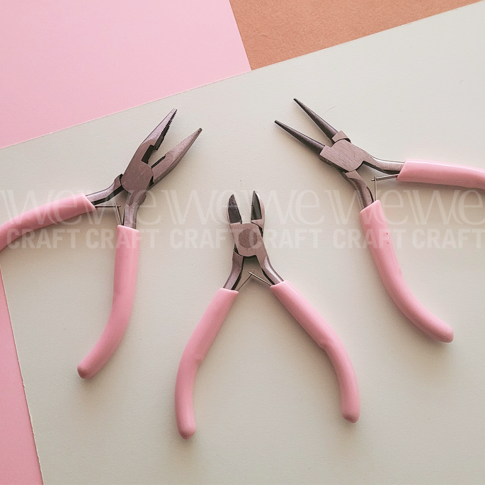 Set Alicate y 2 pinzas para Bijouterie y Artesanias