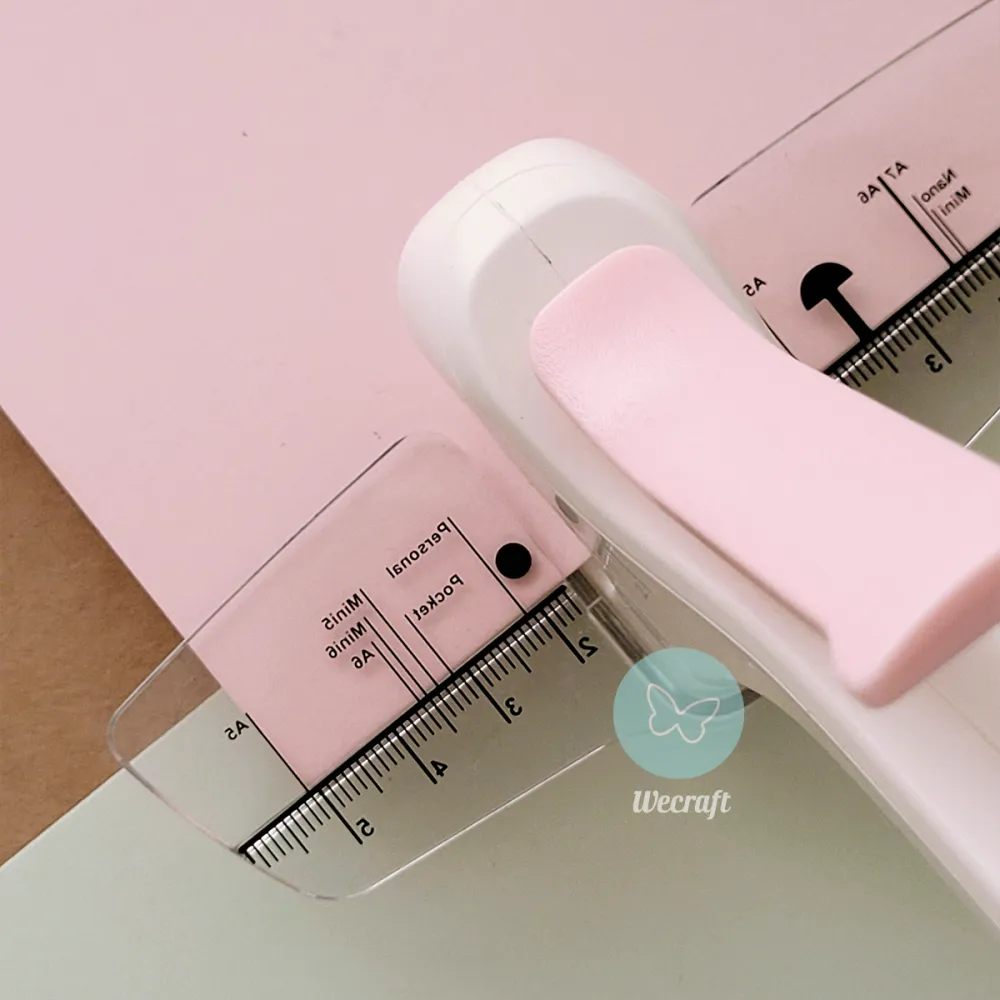 Perforadora para sistema de discos y daily planner